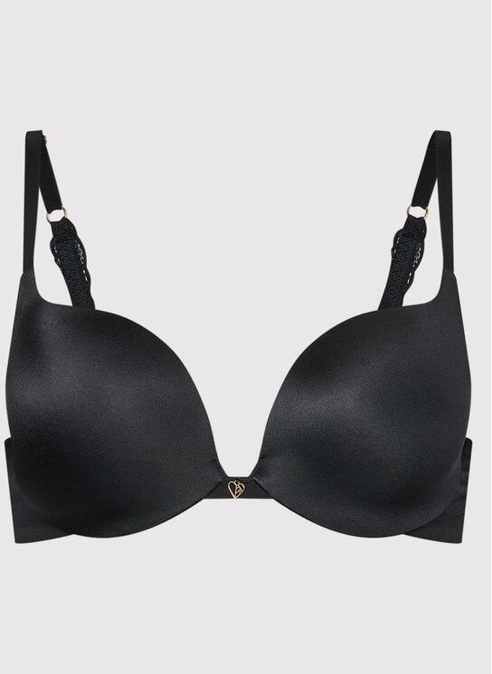 Esotiq Biustonosz push-up Romy 38824 Czarny - Ceny i opinie - Ceneo.pl