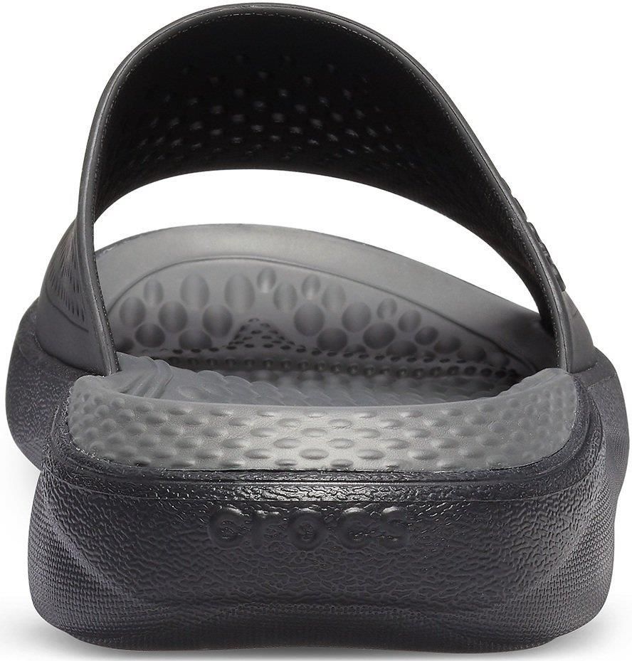 Crocs Klapki Literide Slide Czarno Szare 205183 0Dd - Ceny i opinie ...