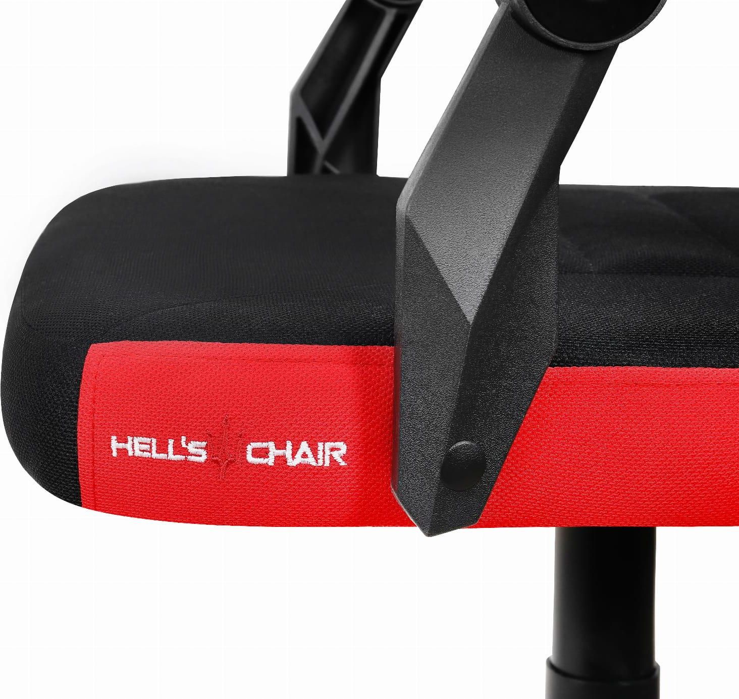Fotel dla gracza Hell's Chair Predator Red - Ceny i opinie - Ceneo.pl