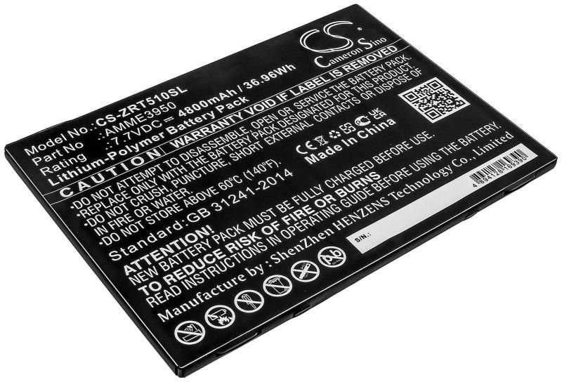 Cameron Sino Zebra ET51AT AMME3950 4800mAh 36.96Wh Li-Polymer 7.7V ...