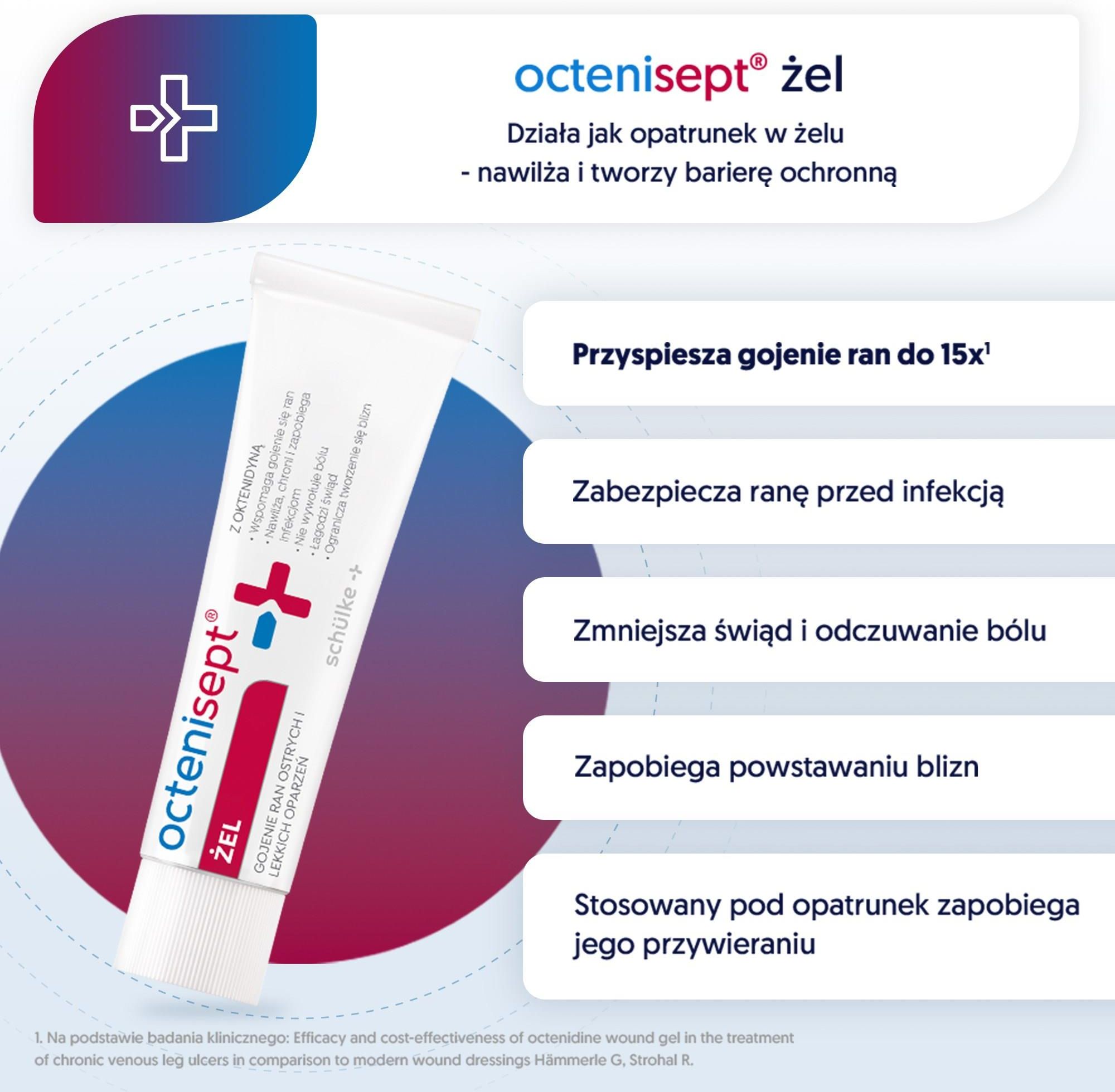 Octenisept żel na rany i oparzenia 20 ml - Opinie i ceny na Ceneo.pl