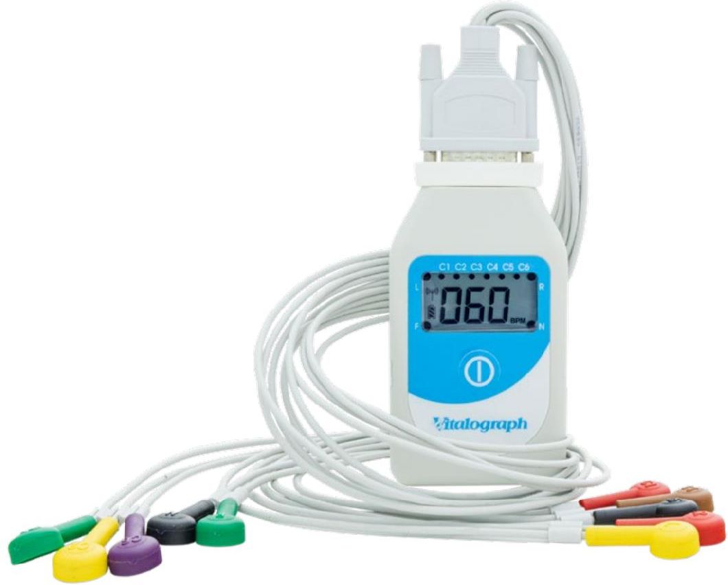 Vitalograph 12-Lead Bluetooth Ecg With Spirotrac Software Aparat Ekg Z ...