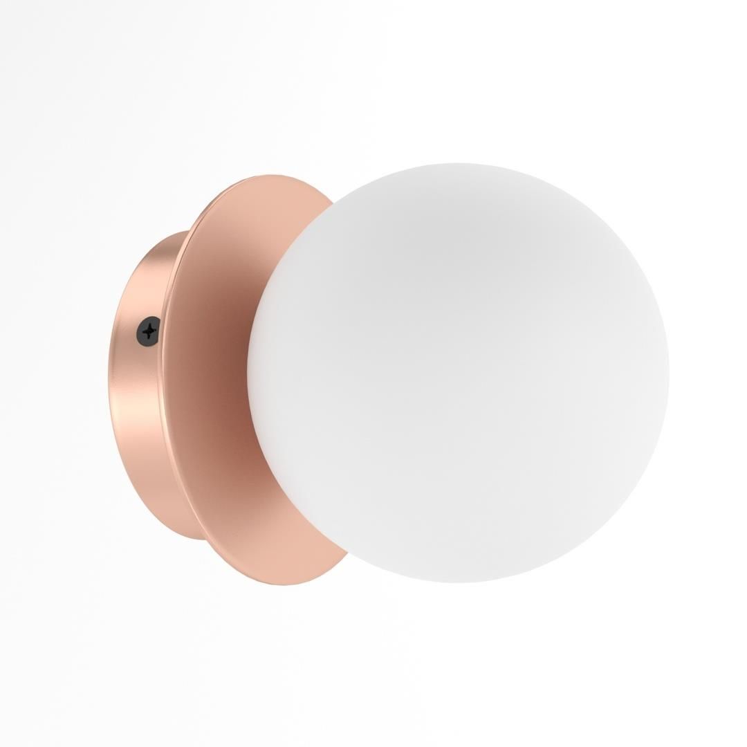 Lampa Cleoni COTTON kinkiet fi100 max.1x1,9W, G9, 230V, kolor miedzi ...