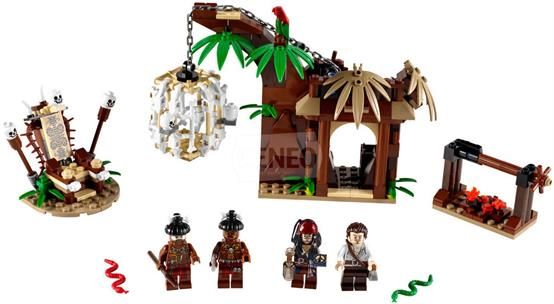 LEGO 4182 Pirates Of The Carribean The Cannibal Escape - ceny i opinie ...