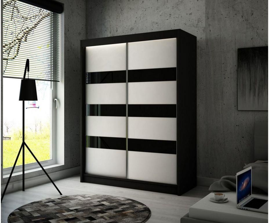 Szafa Tilo Z Drzwiami Przesuwnymi 120 Cm Szerokość. Oświetlenie Led ...