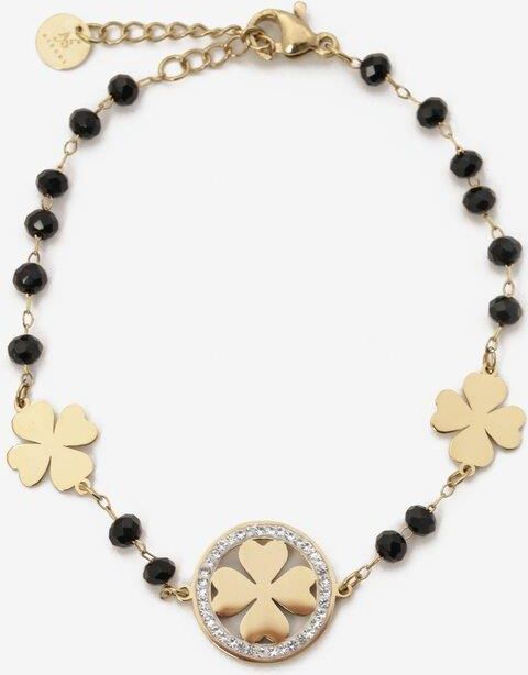 BORN2BE ZŁOTA BRANSOLETKA AMPILE - Ceny i opinie - Ceneo.pl