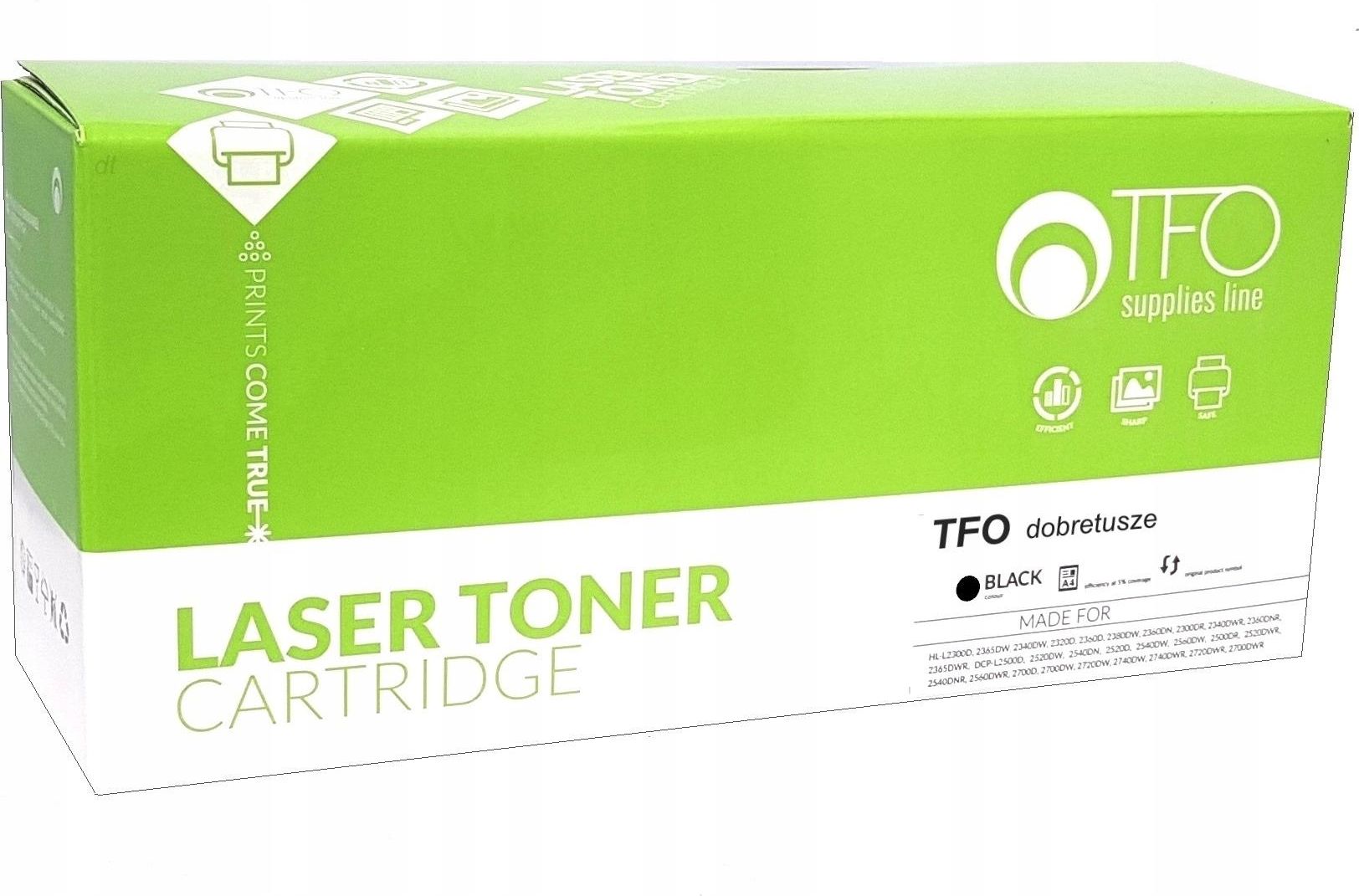 TFO / TF1 (SW) TONER TFO B-2421 DO BROTHER HL-L2372DN DCP-L2512D ...