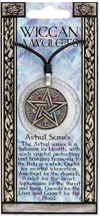 SOMETH-G WICCAN AMULET - ASTRAL SENSES - NASZYJNIK TALIZMAN - Ceny i ...