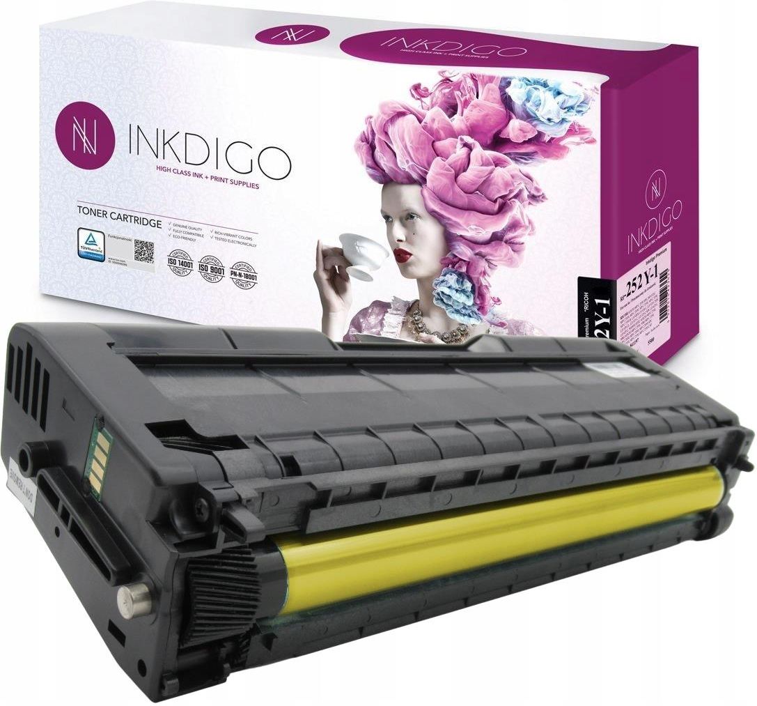 INKDIGO TONER DO DRUKARKI RICOH AFICIO SP C252 C262 YEL - Opinie i ceny na Ceneo.pl