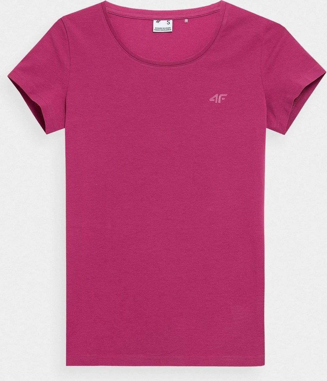 4F T Shirt Damski Nosh4 Tsd350 Ciemny Róż - Ceny i opinie - Ceneo.pl