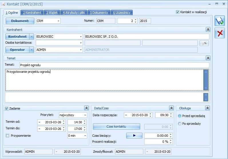 Program do zarządzania firmą COMARCH OPTIMA CRM - Opinie i ceny na Ceneo.pl