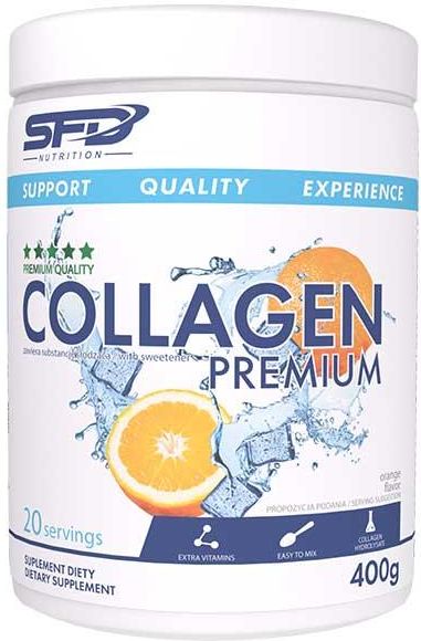 Sfd Collagen Premium Smak Pomarańczowy 400g - Opinie i ceny na Ceneo.pl