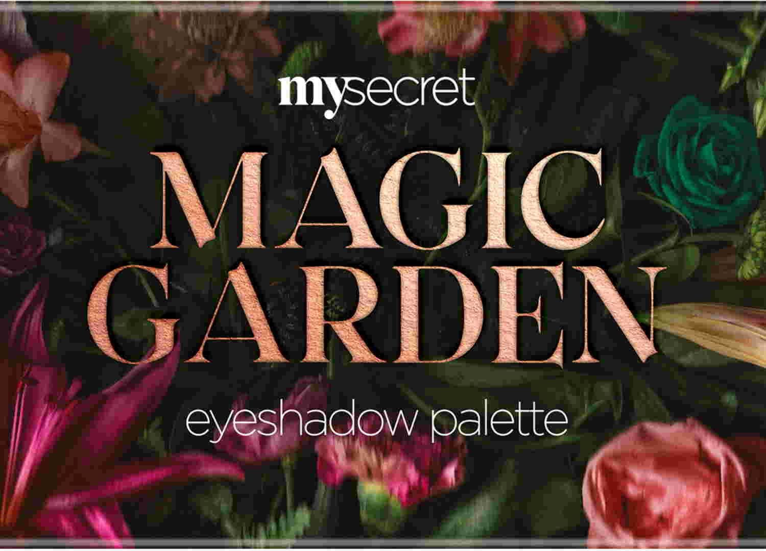 My Secret Magic Garden Paleta Cieni Do Powiek 10 g - Opinie i ceny na ...