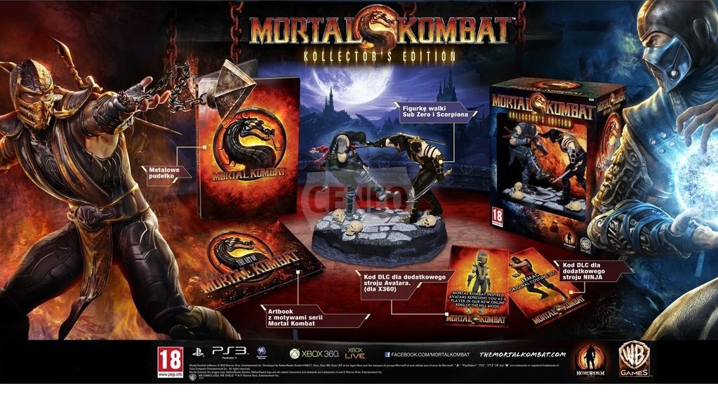 Mortal Kombat 9 Collectors Edition (Gra Xbox360) - Ceneo.pl
