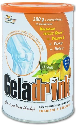 Orling Geladrink proszek 280 g (cytrynowy) - Opinie i ceny na Ceneo.pl