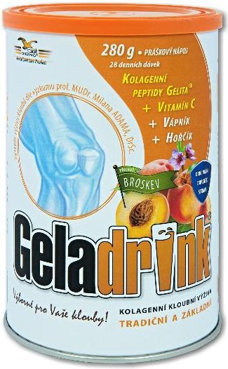 Orling Geladrink Proszek 280g Brzoskwiniowy - Opinie i ceny na Ceneo.pl