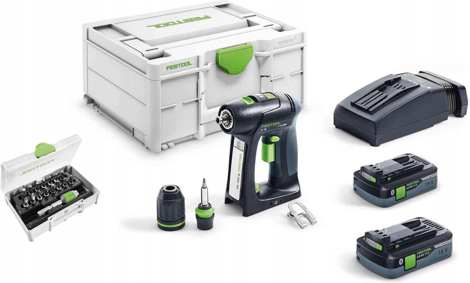 Wiertarko-wkrętarka Festool C 18 HPC 4,0 I-Plus 577187 - Opinie i ceny ...