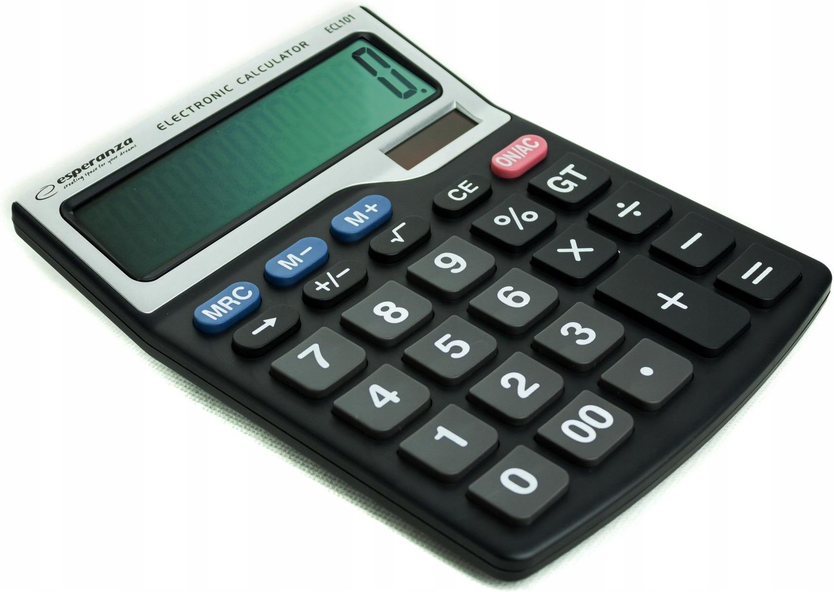 Kalkulator Esperanza Kalkulator Biurowy Duży Dla Seniora 12 Cyfr - Ceny ...