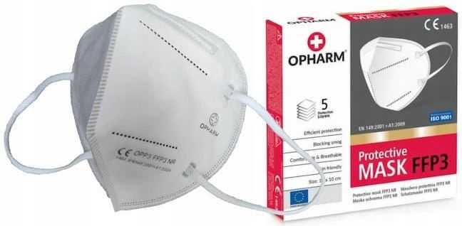 Maseczka Ffp3 5 Warstwowa Opharm Polska 1 Szt - Ceny i opinie - Ceneo.pl