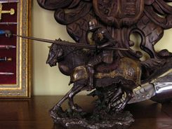 Wielki konny rycerz z kopią - Ceny i opinie - Ceneo.pl