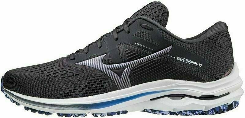 Mizuno Wave Inspire 17 Blackened Pearl 10077C Violet Blue - Ceny i ...