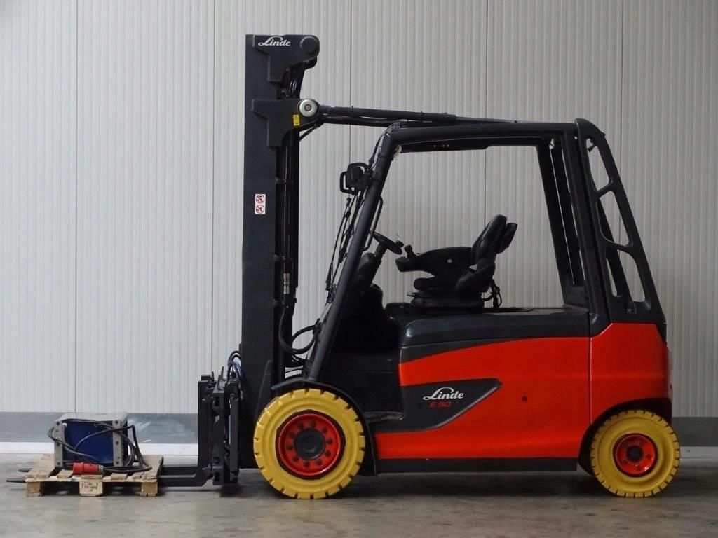 Linde E50HL-01 Wózek widłowy elektryczny 4-kołowy - Opinie i ceny na ...