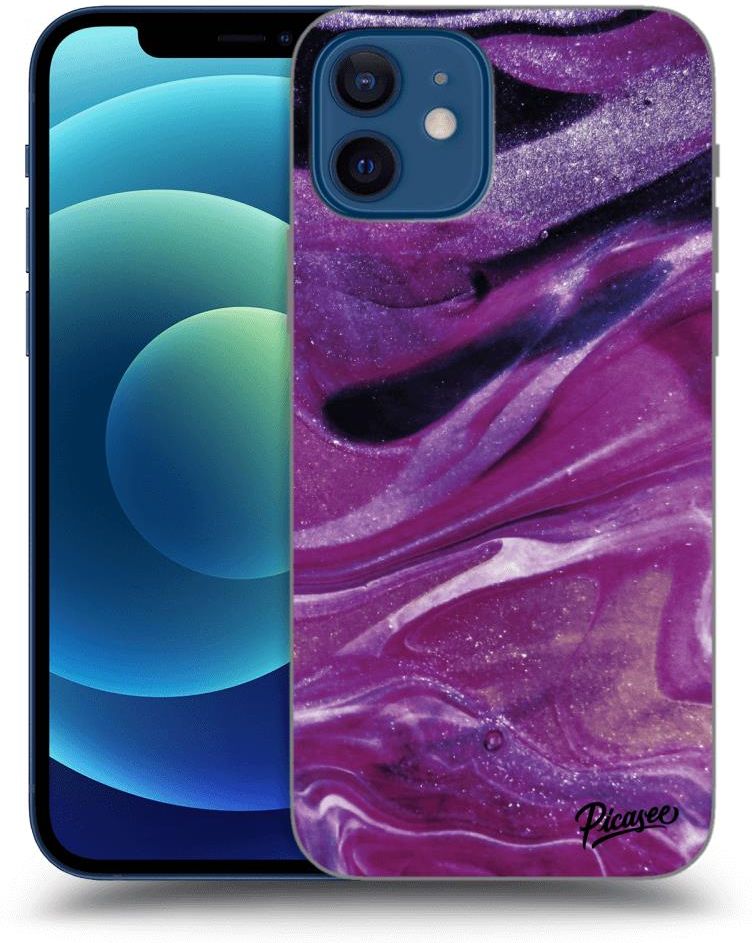 ULTIMATE CASE pro Apple iPhone 12 - Purple glitter - Etui na telefon ...