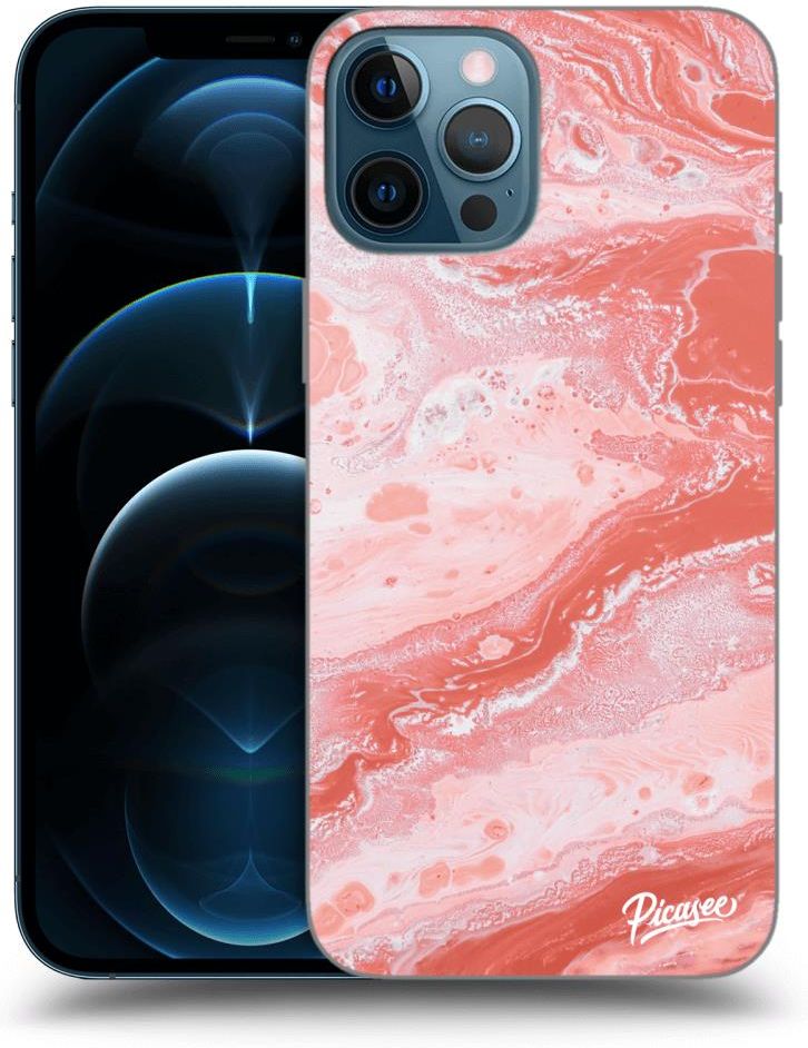 ULTIMATE CASE pro Apple iPhone 12 Pro Max - Red liquid - Etui na ...