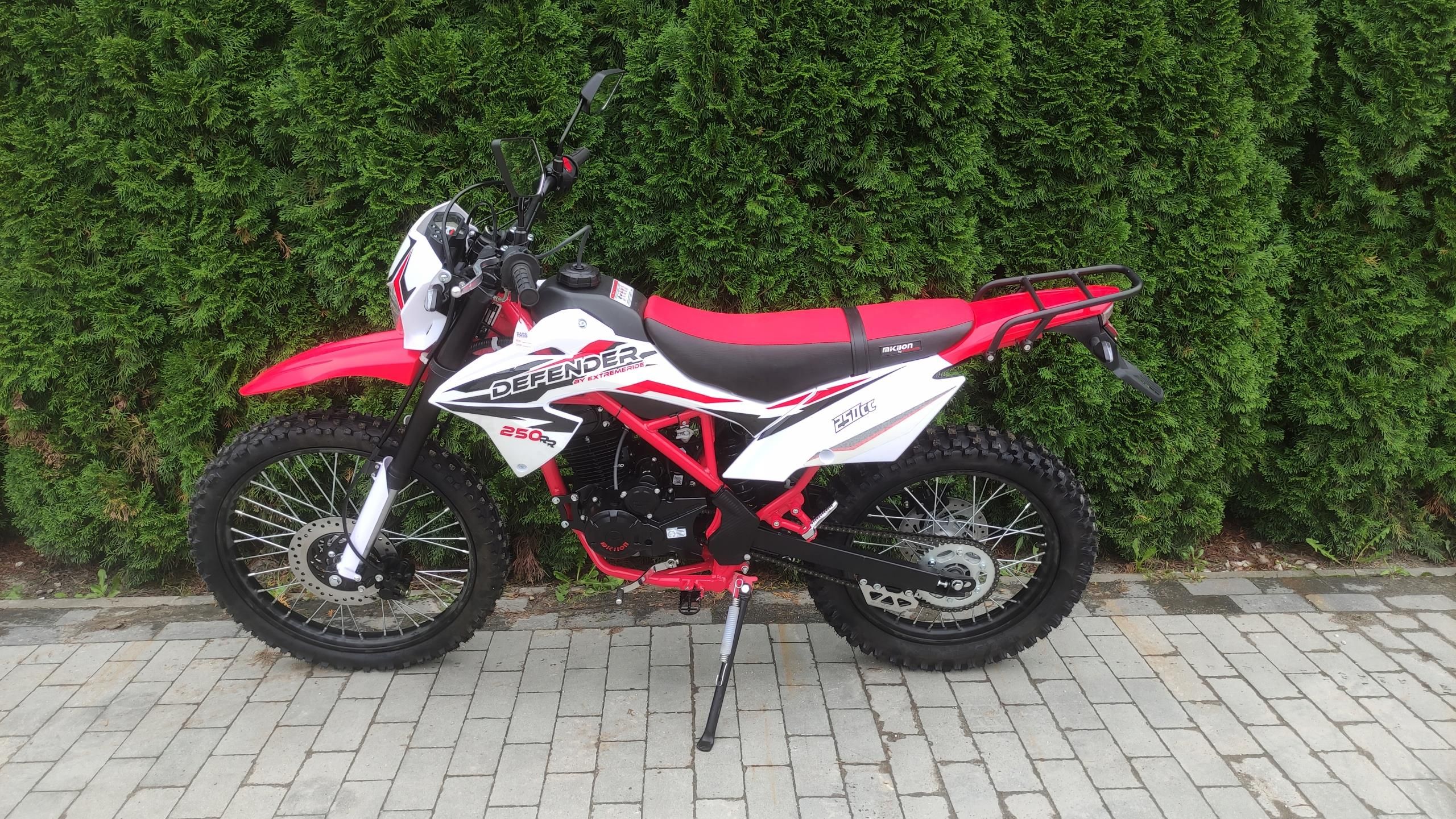CROSS ENDURO MIKILON DEFENDER 250 cc el. starter - Opinie i ceny na ...