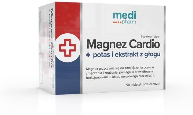 Laboratorium Galenowe Medi Pharm magnez cardio 50 tabl - Opinie i ceny ...