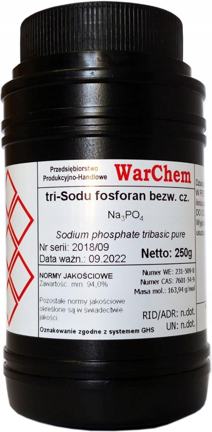 Warchem Fosforan Sodu Iii-Zas. Bezwodny 250G 55345 - ceny i opinie ...