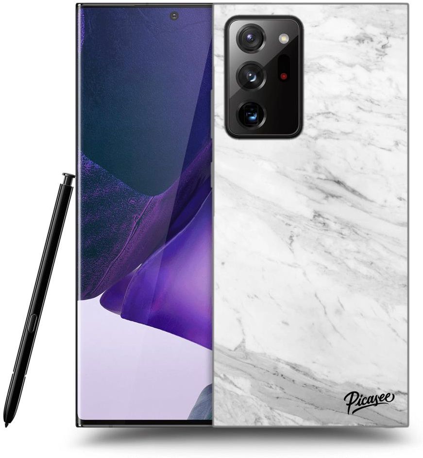 ULTIMATE CASE pro Samsung Galaxy Note 20 Ultra - White marble - Etui na ...