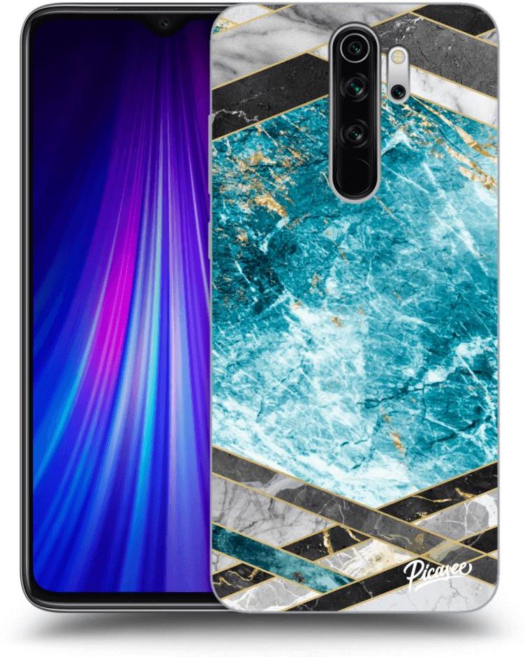 ULTIMATE CASE pro Xiaomi Redmi Note 8 Pro - Blue geometry - Etui na ...