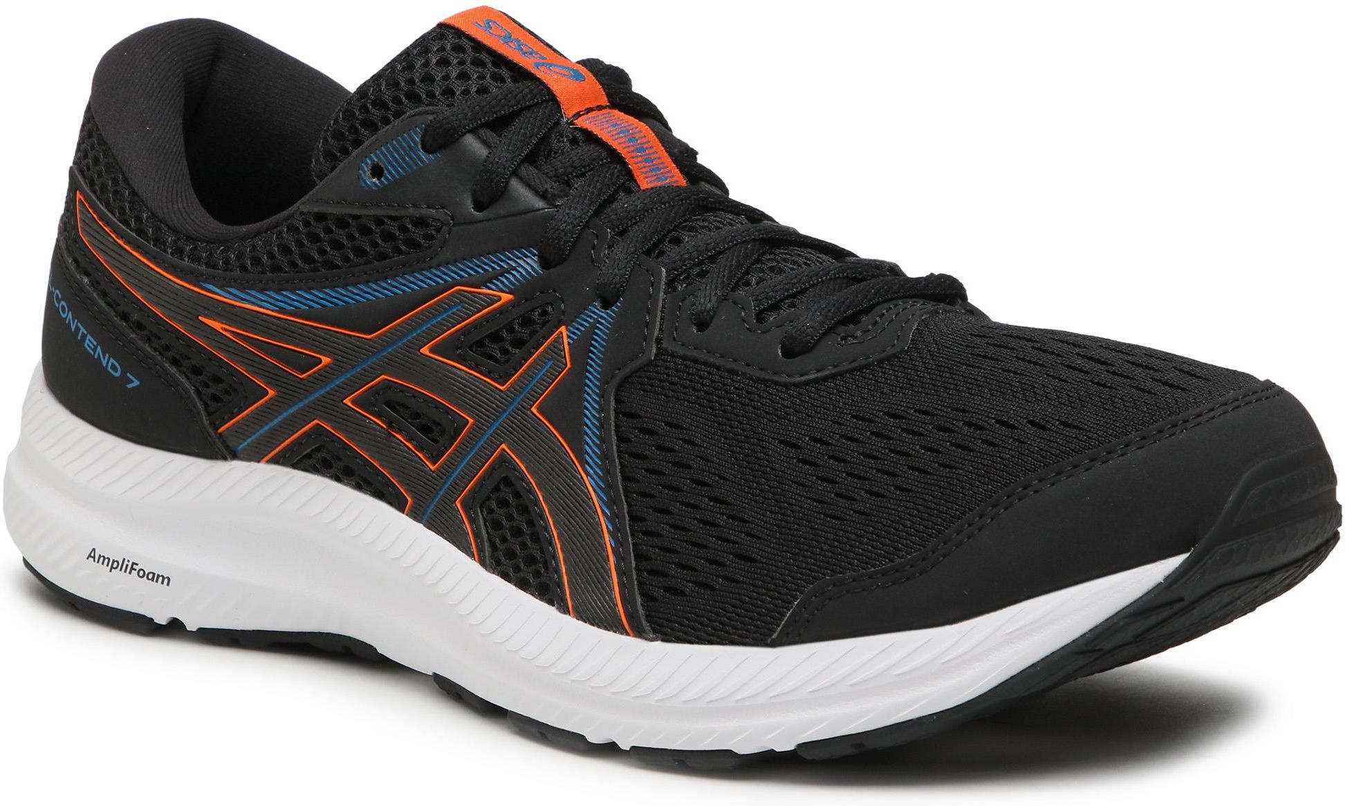 Asics Buty - Gel-Contend 7 1011B040 Black/Marigold Orange 004 - Ceny i ...