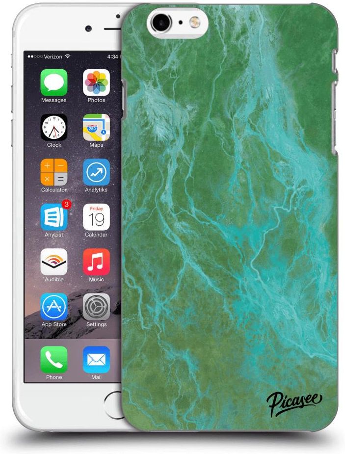 ULTIMATE CASE pro Apple iPhone 6 Plus/6S Plus - Green marble - Etui na ...