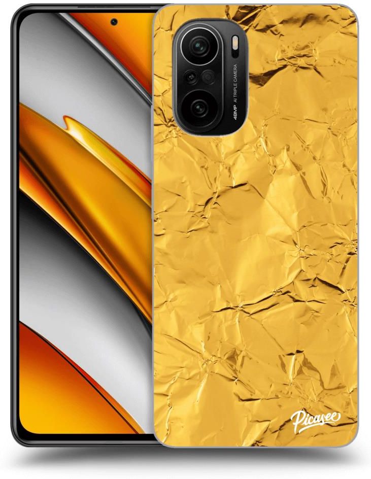 Silikonowe czarne etui na Xiaomi Poco F3 - Gold - Etui na telefon, ceny ...