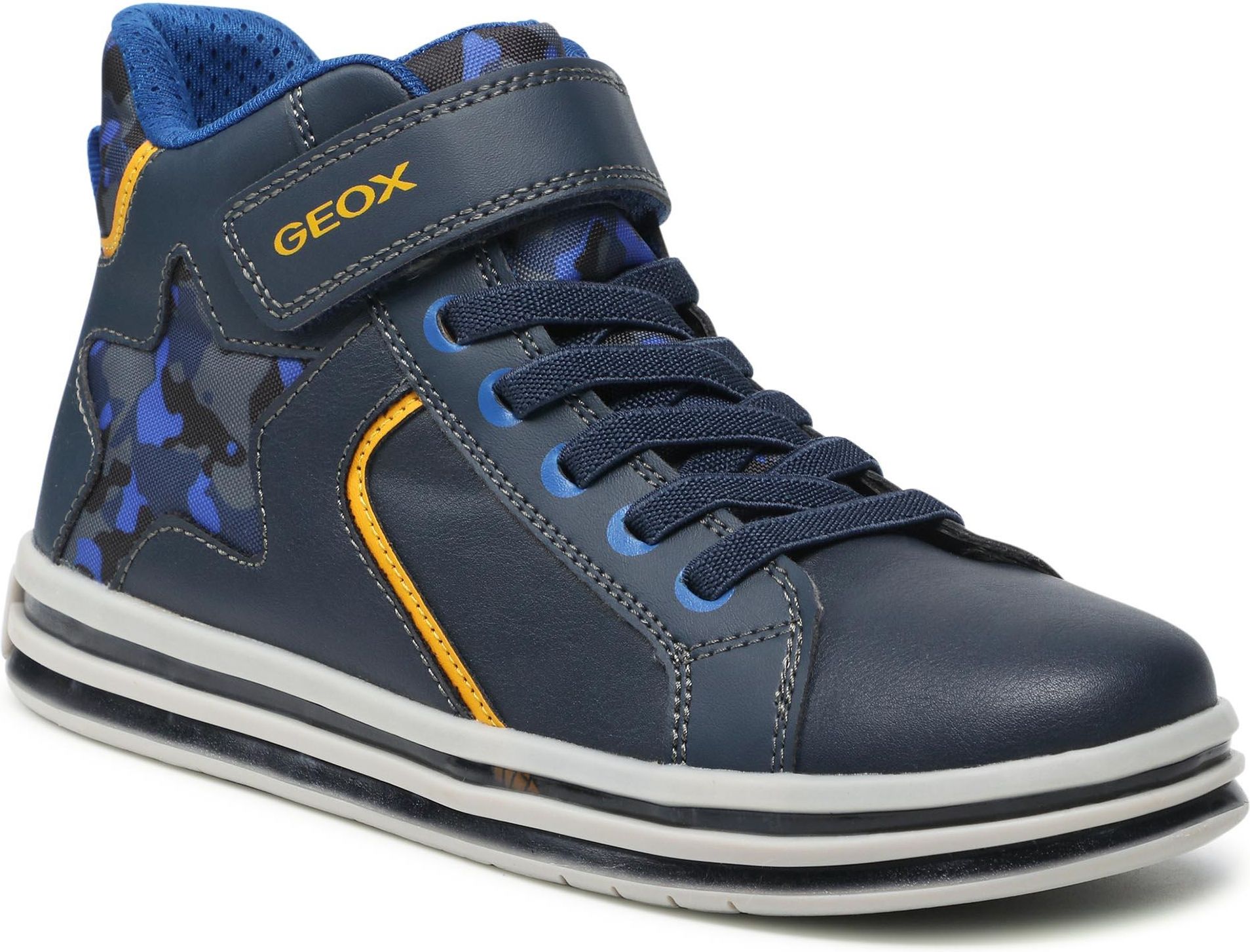 Sneakersy GEOX - J Pawnee B. A J16FGA 054FU C4226 DD Navy/Royal - Ceny i opinie - Ceneo.pl