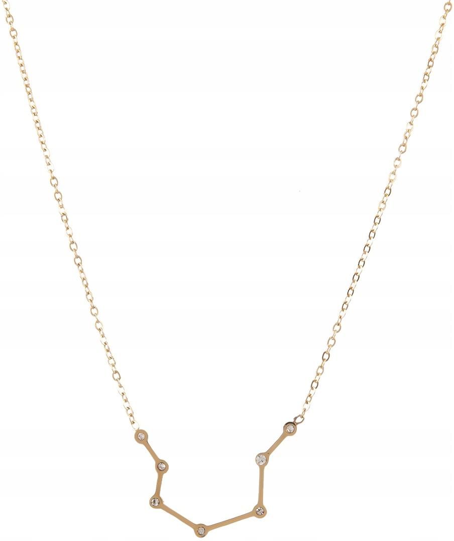 VEZZI NASZYJNIK GWIAZDOZBIÓR, WODNIK,KRYSZTAŁKI,ZŁOTY - Ceny i opinie ...