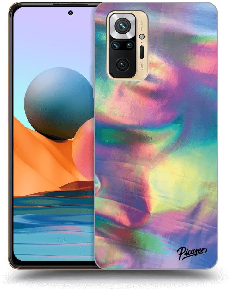 Silikonowe czarne etui na Xiaomi Redmi Note 10 Pro - Holo - Etui na ...