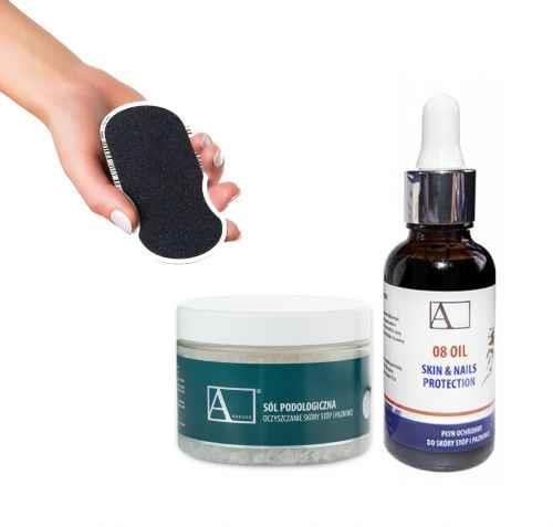 Arkada 08 OIL Płyn Do Paznokci I Skóry Stóp 30ml I Sól Podologiczna ...