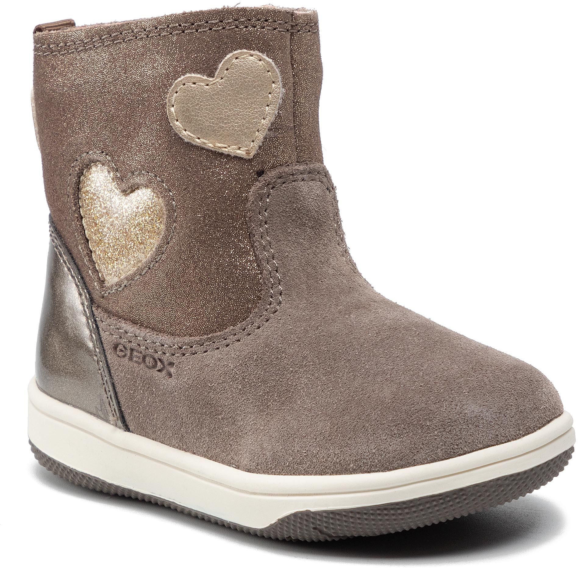 Kozaki GEOX - B New Flick G. A B161HA 02277 C9006 M Smoke Grey - Ceny i opinie - Ceneo.pl