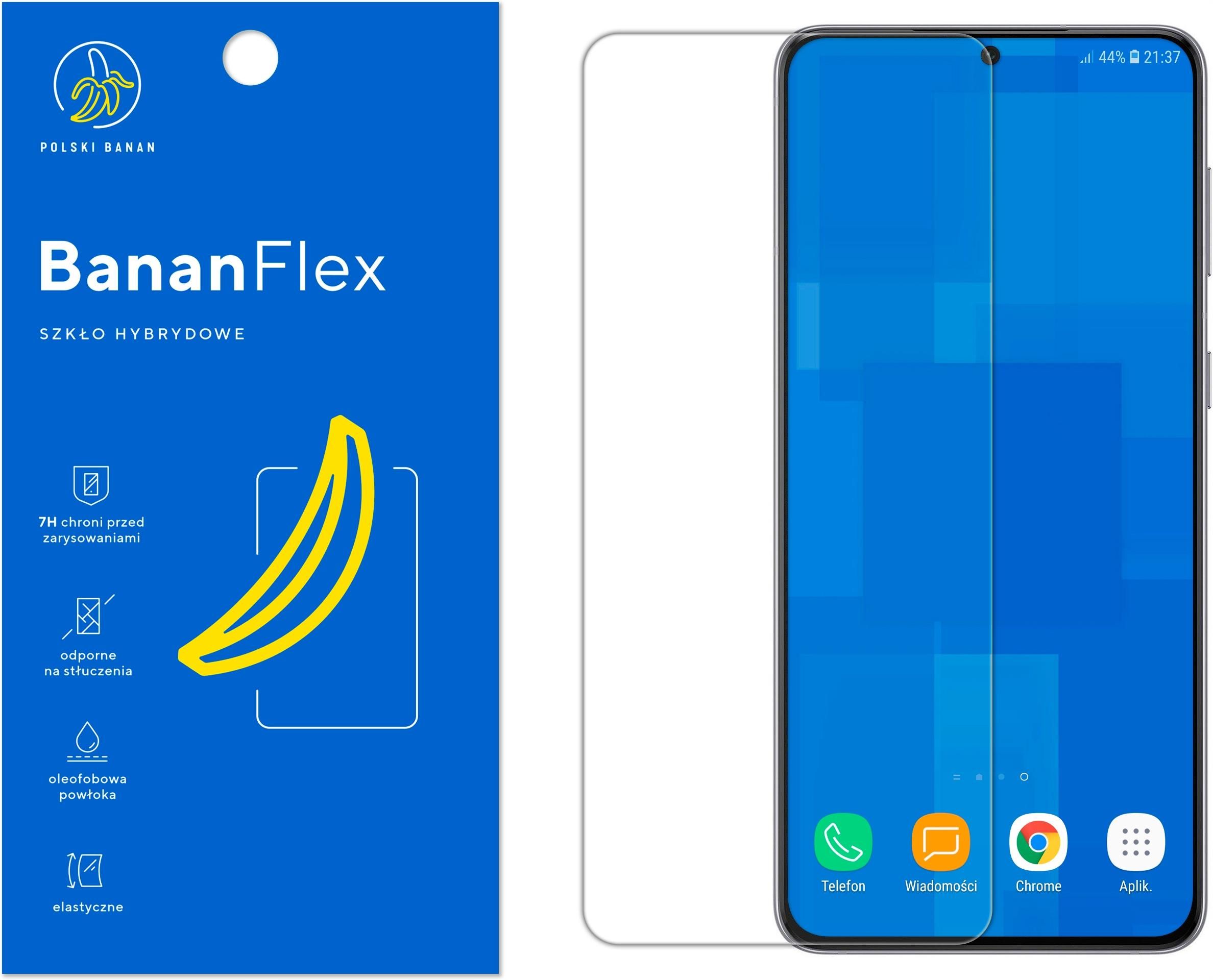 Polski Banan Szkło Hybrydowe 7H do Samsung S21+ Plus - Opinie i ceny na ...