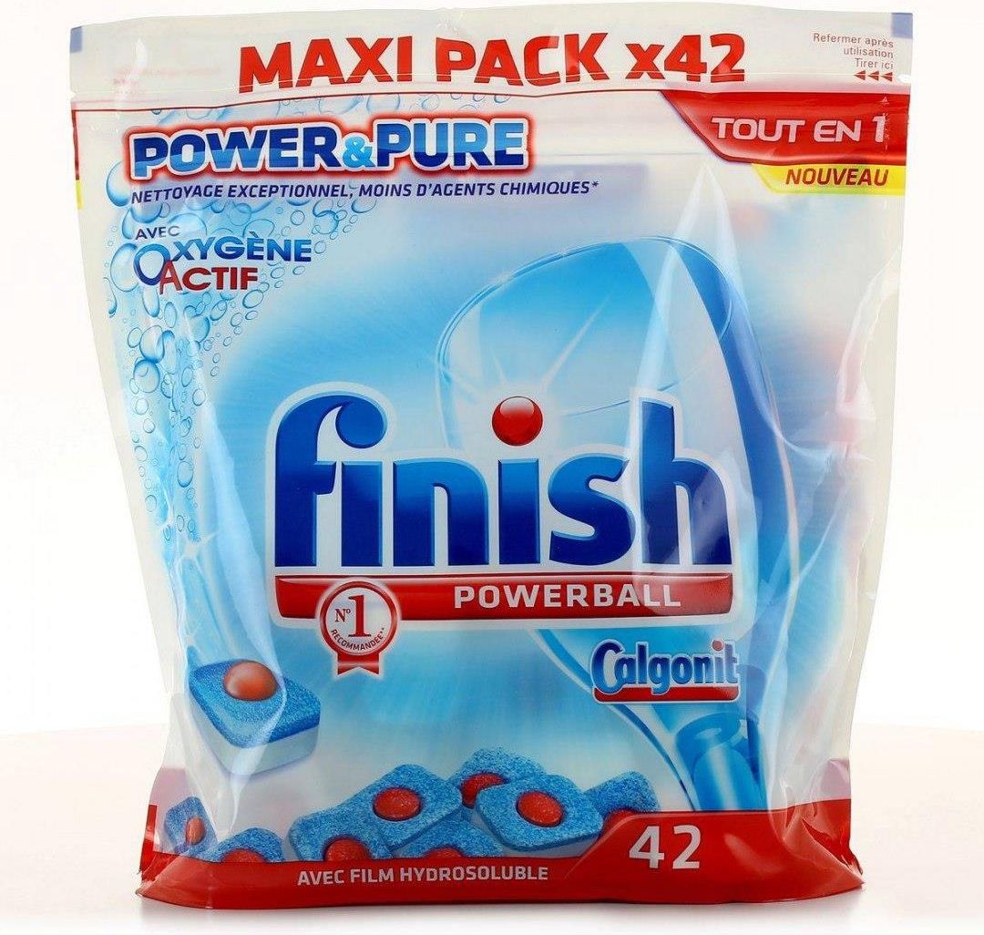 Reckitt Benckiser Finish Power&Pure Activ Oxygen Kapsułki Do Zmywarki ...