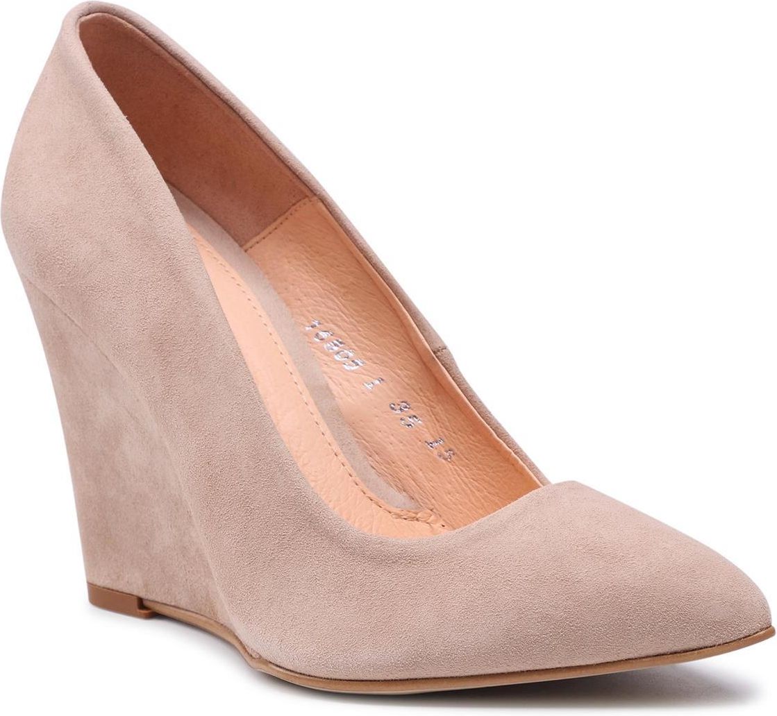 Półbuty BALDACCINI - 1650500 Beż Zamsz - Ceny i opinie - Ceneo.pl