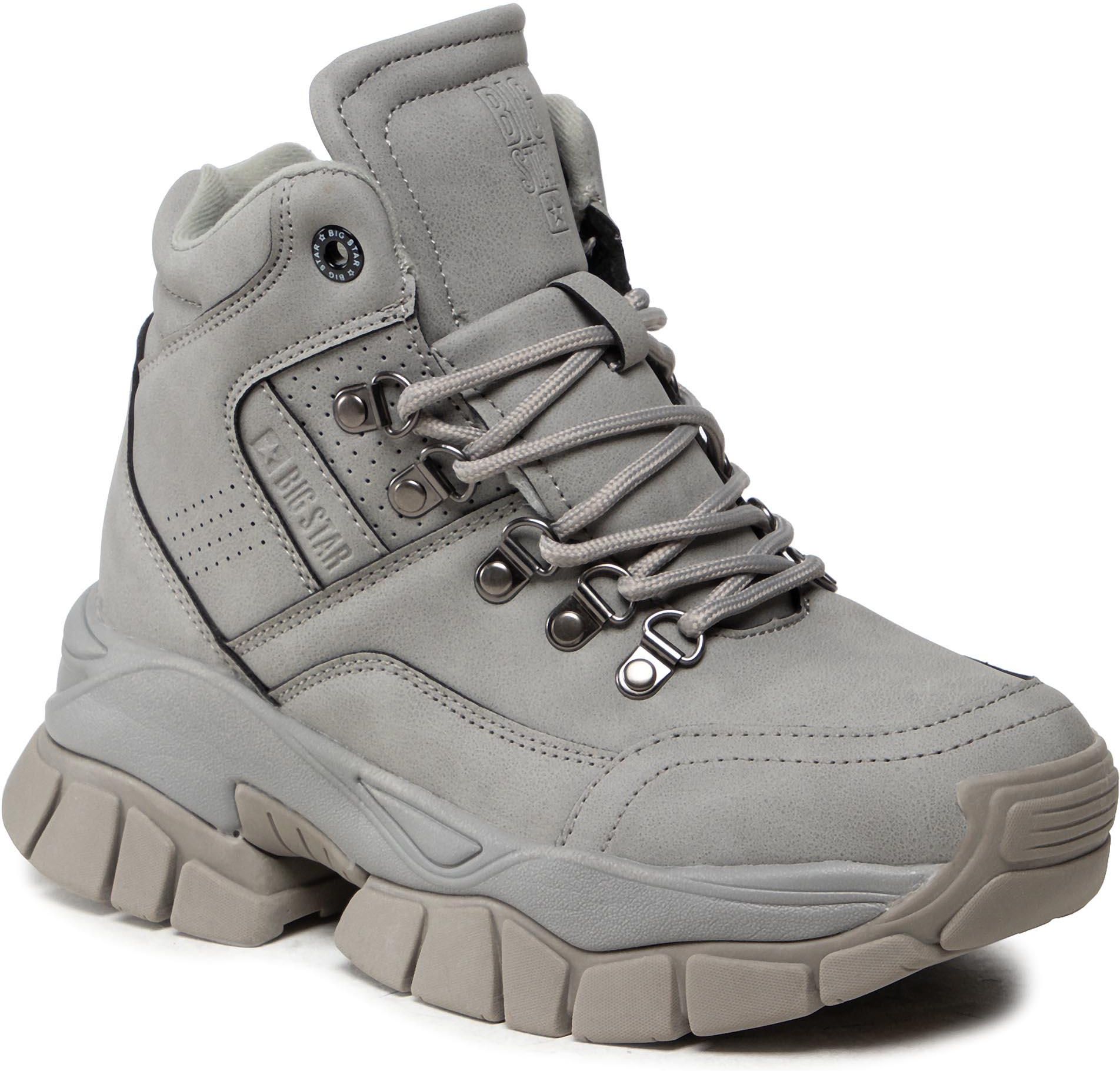Botki BIG STAR - II274330 Grey - Ceny i opinie - Ceneo.pl