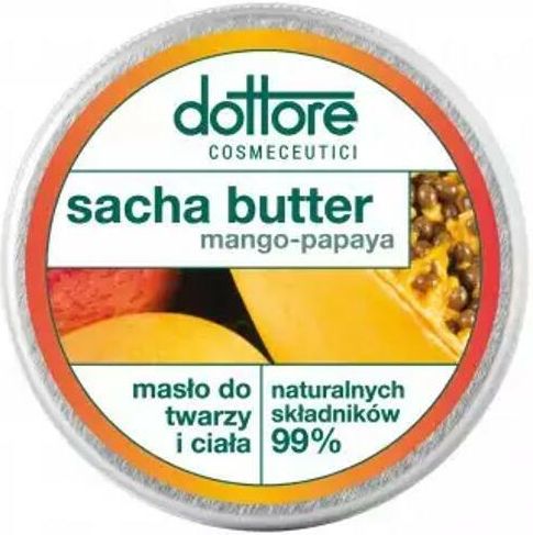 Dottore Masło Do Twarzy I Ciała Mango Papaja Sacha Butter Mango Papaya ...