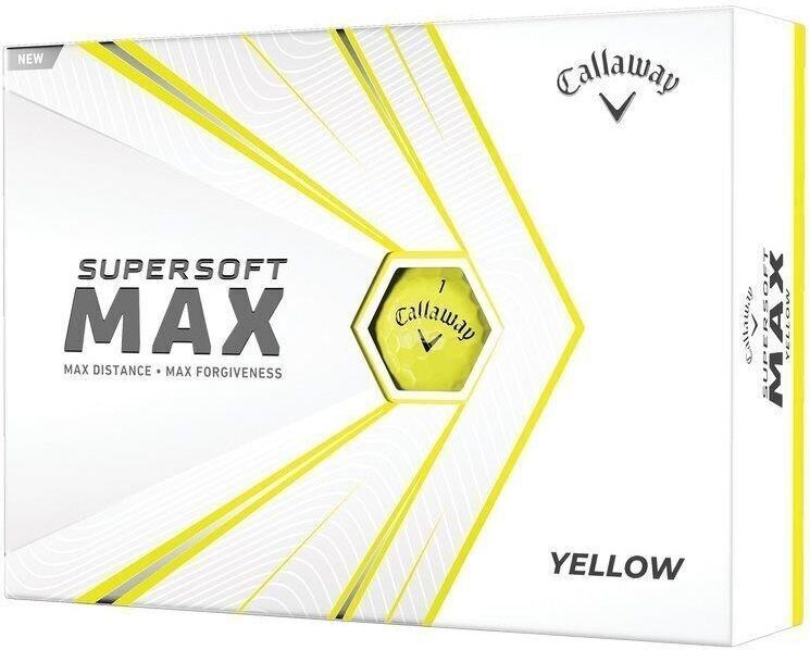 Callaway Supersoft Max Yellow Golf Balls - Ceny i opinie - Ceneo.pl