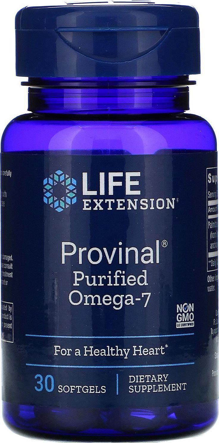 Life Extension - Provinal Purified Omega-7, 30 kaps - Opinie i ceny na ...