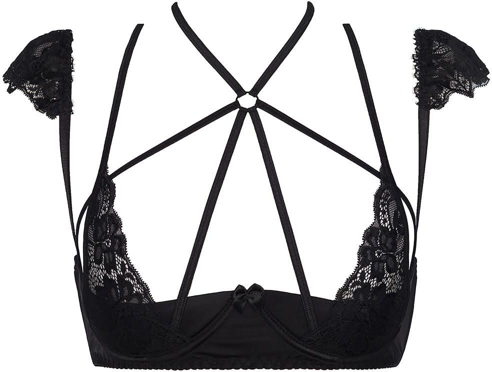 Axami V-8641 Biustonosz półbiustonosz, czarny - Ceny i opinie - Ceneo.pl