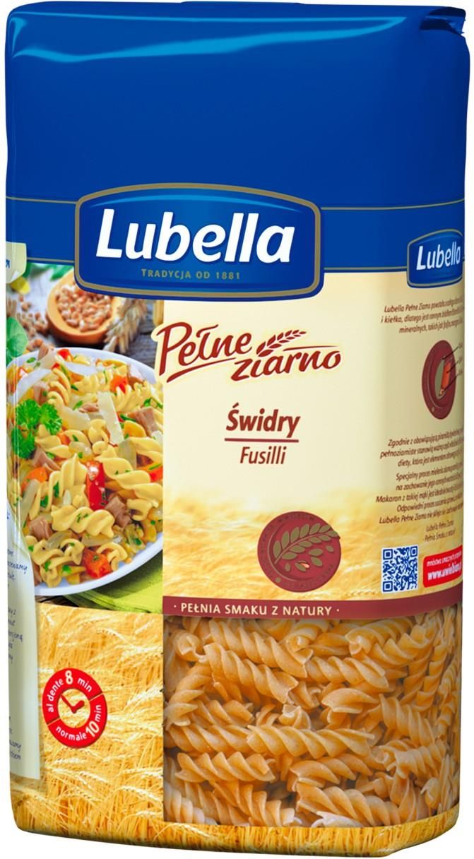 Lubella MAKARON 400G PELNE zIARNO SWIDER - Ceny i opinie - Ceneo.pl